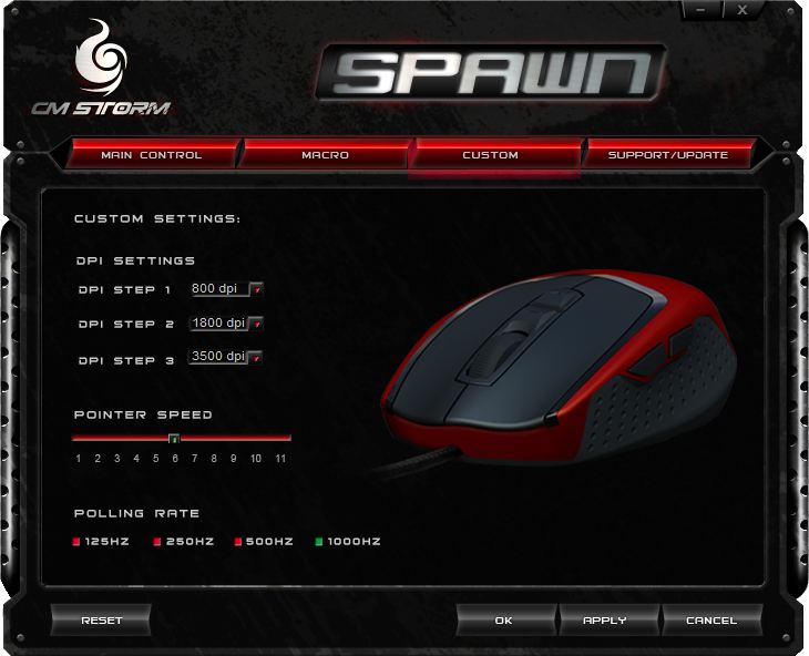 Closer Look: Software - Cooler Master Spawn Gaming Mouse Review - Page 3