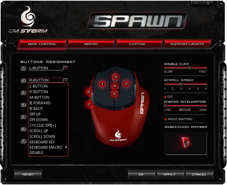 Closer Look: Software - Cooler Master Spawn Gaming Mouse Review - Page 3