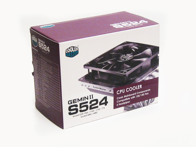 Closer Look: CM GeminII S524 - Cooler Master GeminII S524 & Hyper 612 ...
