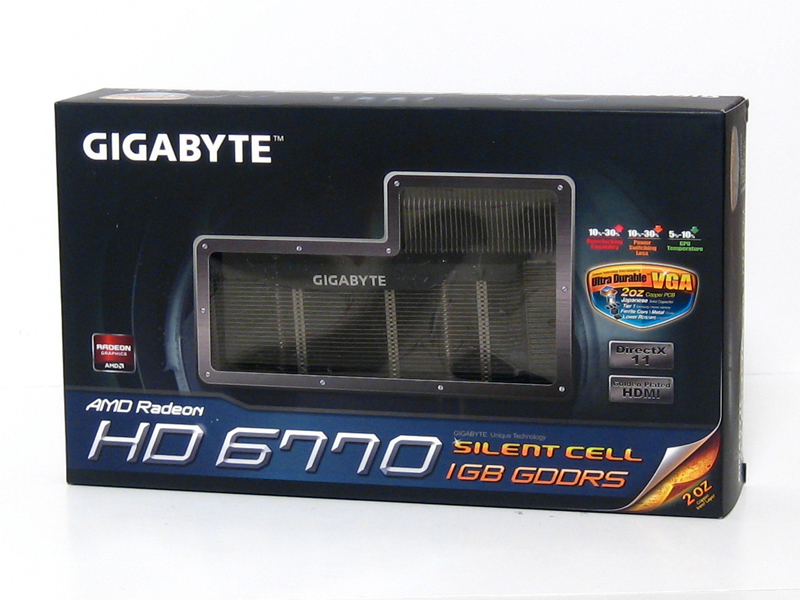 Box, Bundle and Impressions - Gigabyte Radeon HD 6770 Silent-Cell ...