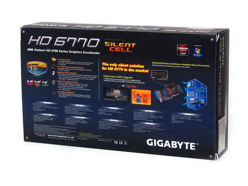 Box, Bundle and Impressions - Gigabyte Radeon HD 6770 Silent-Cell ...