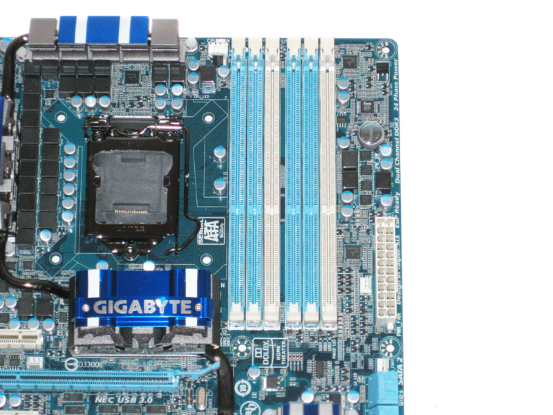 Closer Look: Gigabyte GA-P55A-UD6 - Intel LGA 1156 Motherboard 6-Way ...