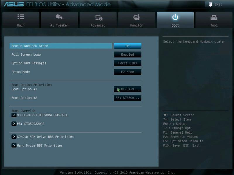 Closer Look: ASUS BIOS - Intel P67 3-Way Motherboard Roundup - Page 9