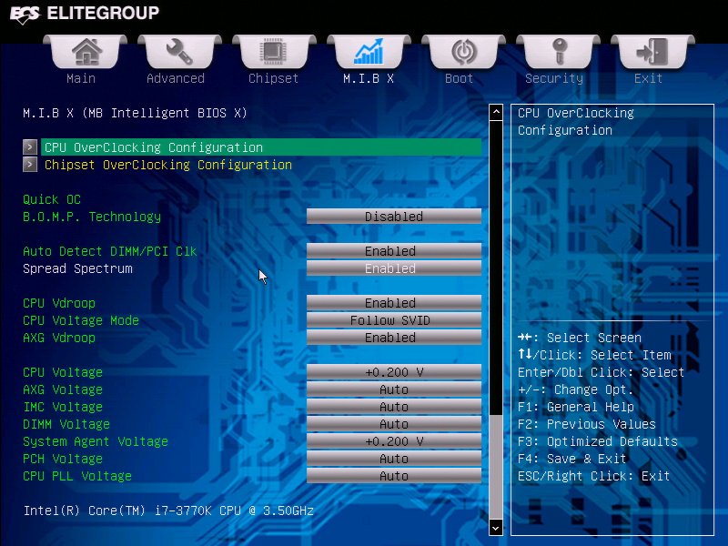 BIOS: ECS - ASRock, ECS, Gigabyte, Intel, Sapphire Z77 Motherboard ...