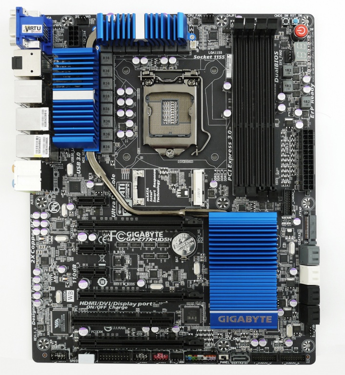 Closer Look: Gigabyte Z77X-UD5H-WB WiFi - ASRock, ECS, Gigabyte, Intel ...