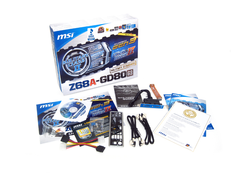 Closer Look: MSI Z68A-GD80 - MSI Z68A-GD80 (G3) Motherboard Review - Page 2