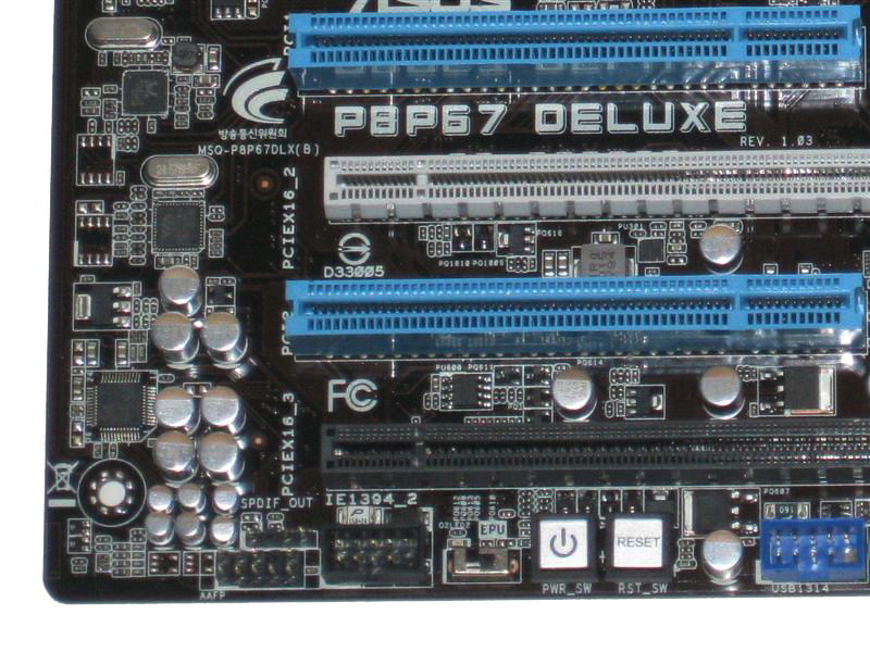 Closer Look: ASUS P8P67 Deluxe - Intel Sandy Bridge P67 3-Way ...