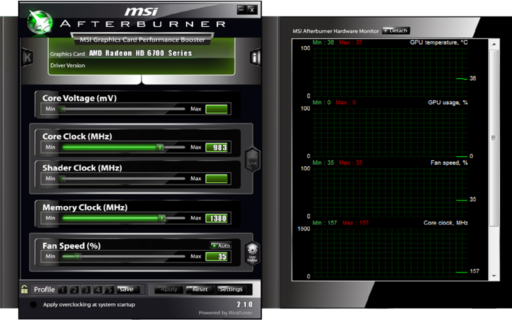 Overclocking - Sapphire Radeon HD 6770 Vapor-X & HD 6670 Ultimate ...