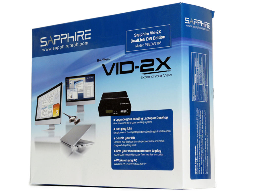 Closer Look: VID-2X - Sapphire VID-2X Display Expander Review - Page 2