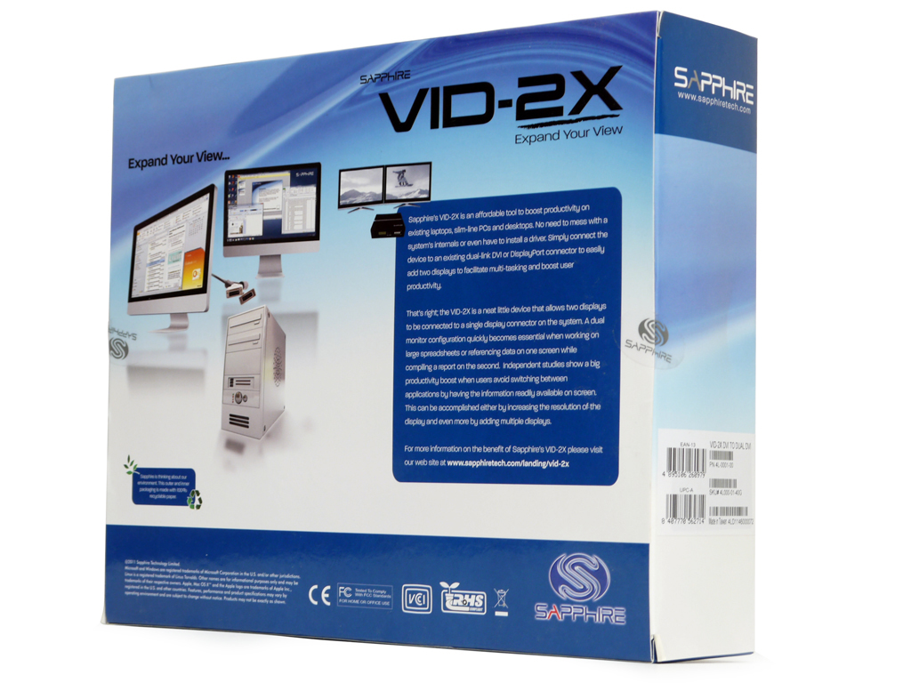 Closer Look: VID-2X - Sapphire VID-2X Display Expander Review - Page 2