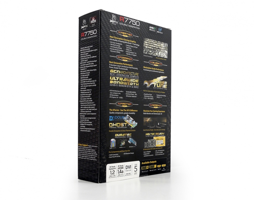 Closer Look: XFX R7750 DD - XFX R7750 Black Edition DD Review - Page 2