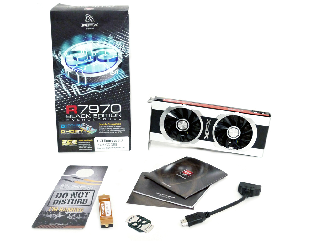 Unboxing & Closer Look - XFX R7970 Black Edition Review - Page 2