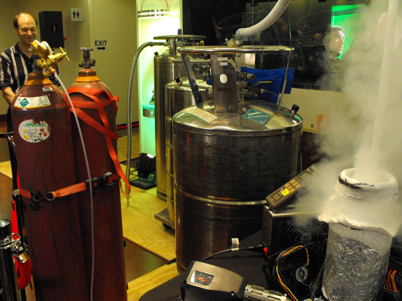 The Setups Used part 2: Liquid Helium - AMD Phenom Overclocking with ...