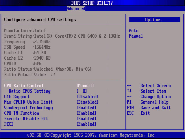 The BIOS - Asus Blitz Extreme Motherboard - Page 5