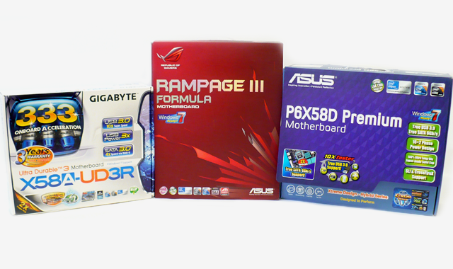 ASUS & Gigabyte X58 Motherboard Roundup - Introduction