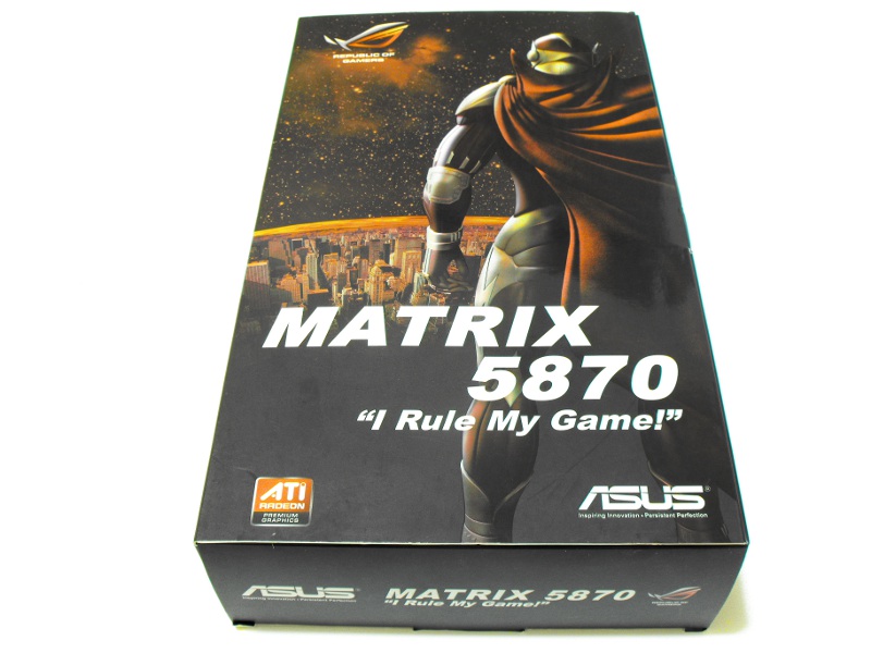 Box, Bundle, Impressions - ASUS Matrix 5870 Review - Page 2