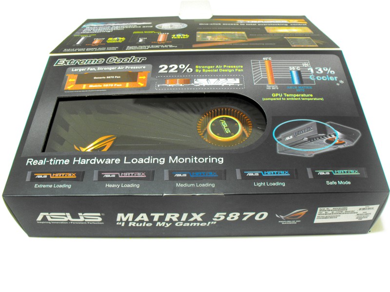 Box, Bundle, Impressions - ASUS Matrix 5870 Review - Page 2