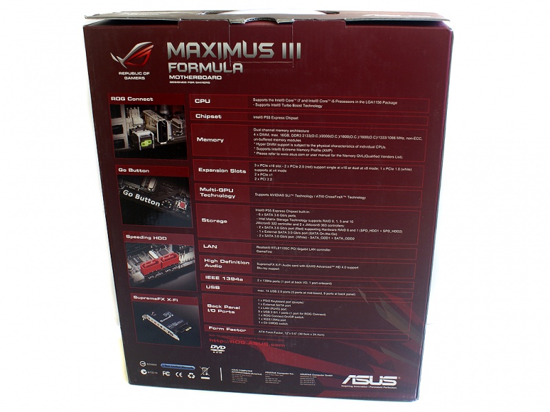 Closer Look - Asus Maximus III Formula Review - Page 2