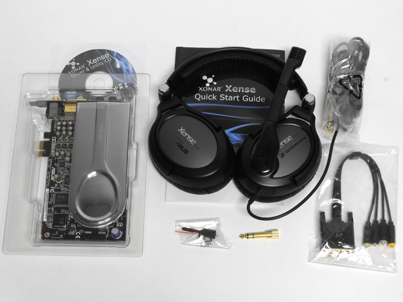 ASUS Xonar Xense Audio Card & Headphones Review - Introduction ...