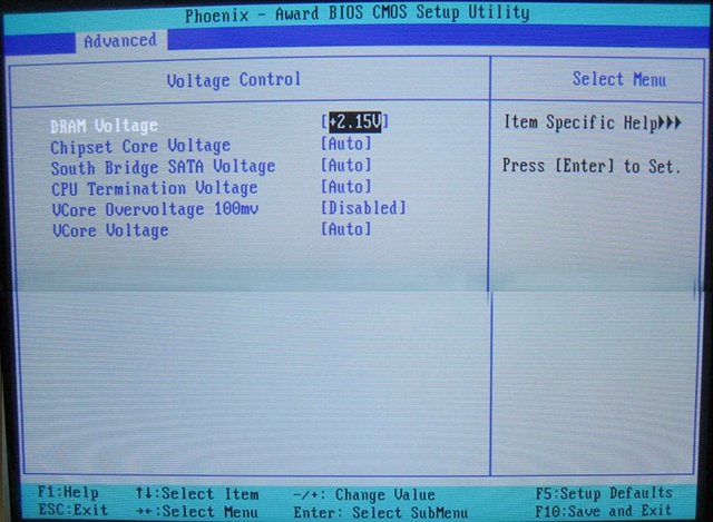 The BIOS - Asus P5ND2-SLI Motherboard - Page 3