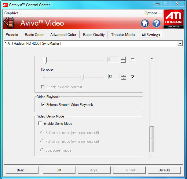 Catalyst Control ATI CATALYST 10.2 & 10.3 Driver Preview Application