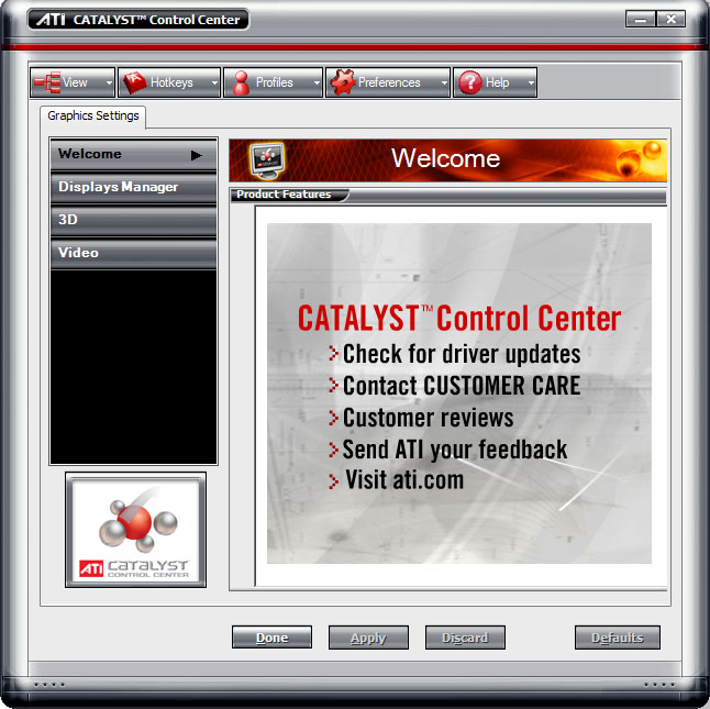 Installation & Starting Up the CCC - ATI Catalyst Control Center - Page 3