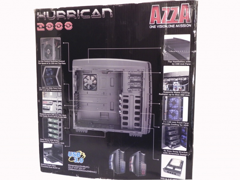 AzzA Hurrican 2000 Review - Introductions & Specifications