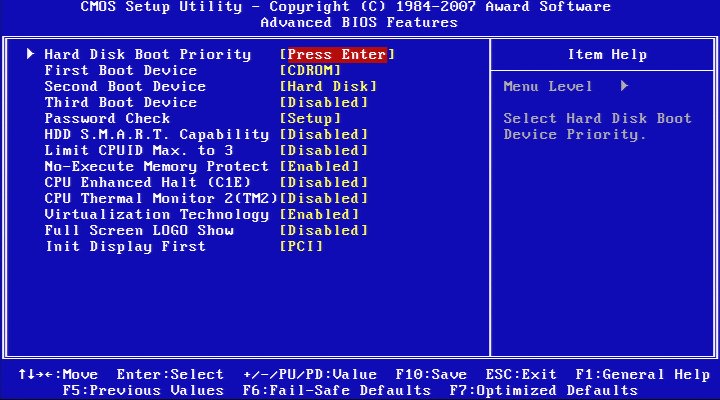 The BIOS - Bearlake Launch & Gigabyte P35-DS3R Review - Page 7