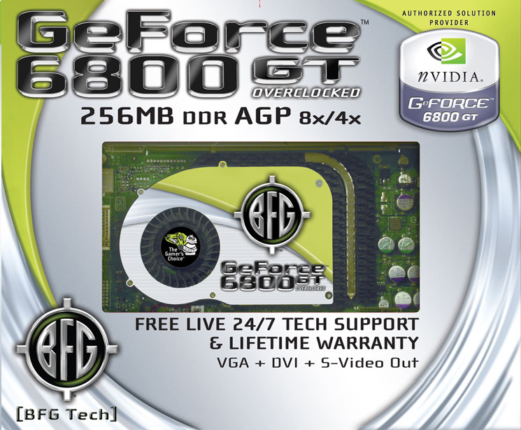 BFG GeForce 6800 GT OC - Introduction