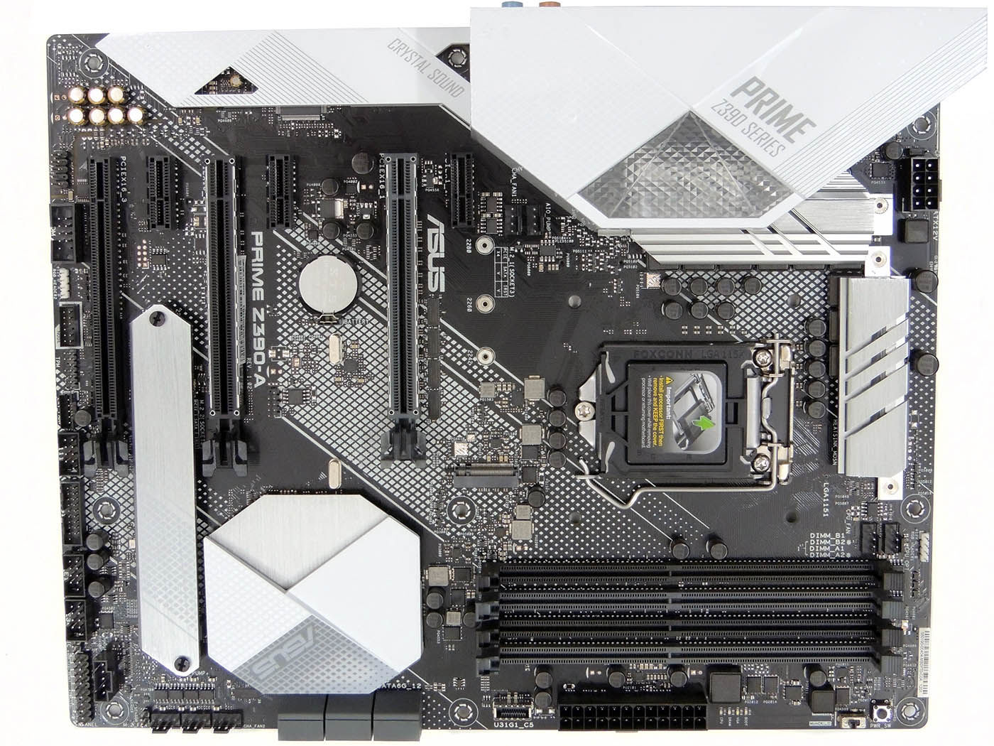 Fractal Design Ion+ Platinum 860W & ASUS Prime Z390-A - Black and White ...