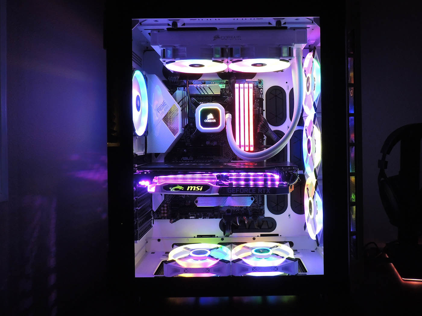 The Finished Build Black And White RGB Gaming PC Build Page 6 The Finished Build Black And White RGB Gaming PC Build Page 6