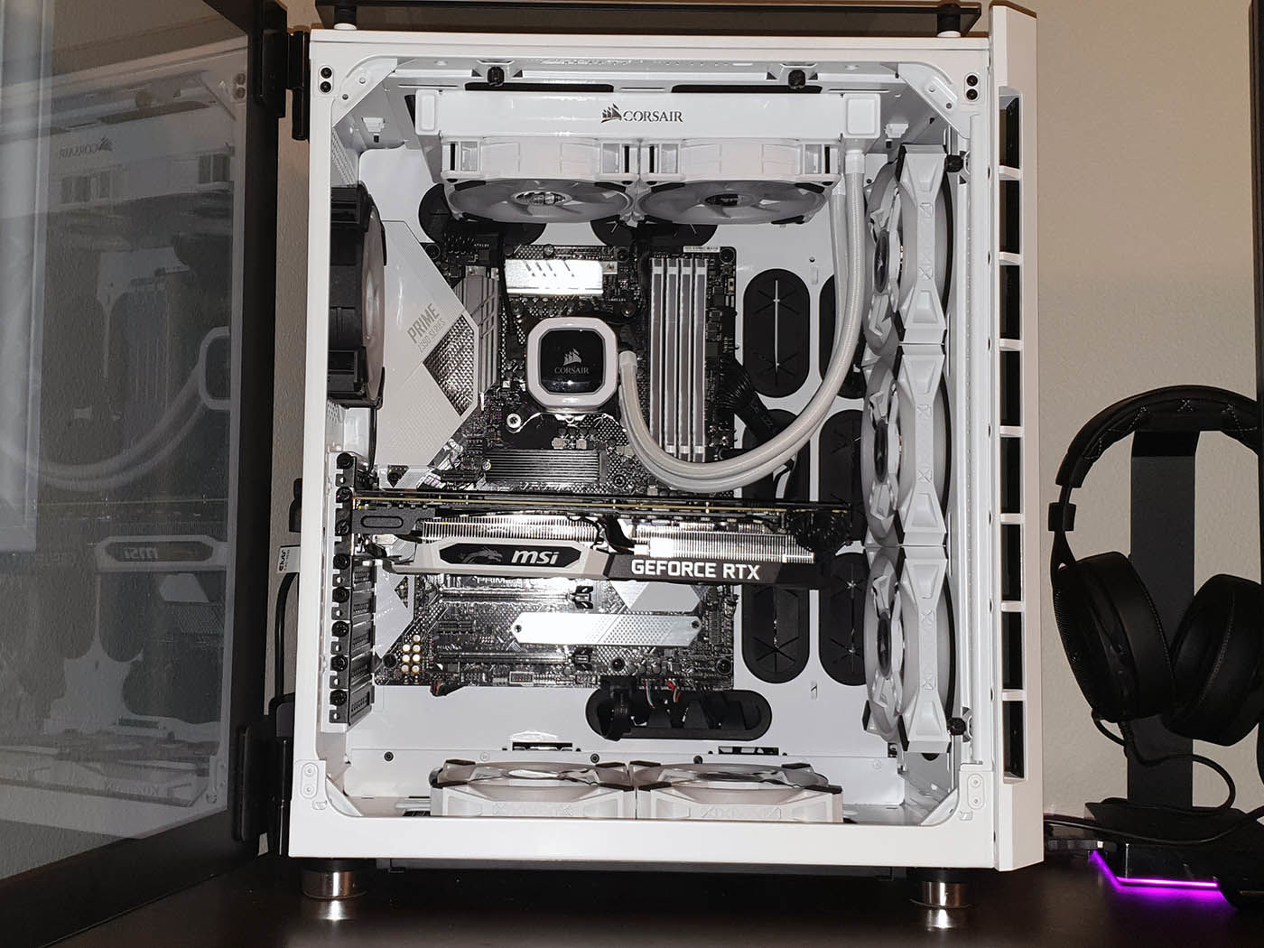 The Finished Build Black And White RGB Gaming PC Build Page 6 The Finished Build Black And White RGB Gaming PC Build Page 6
