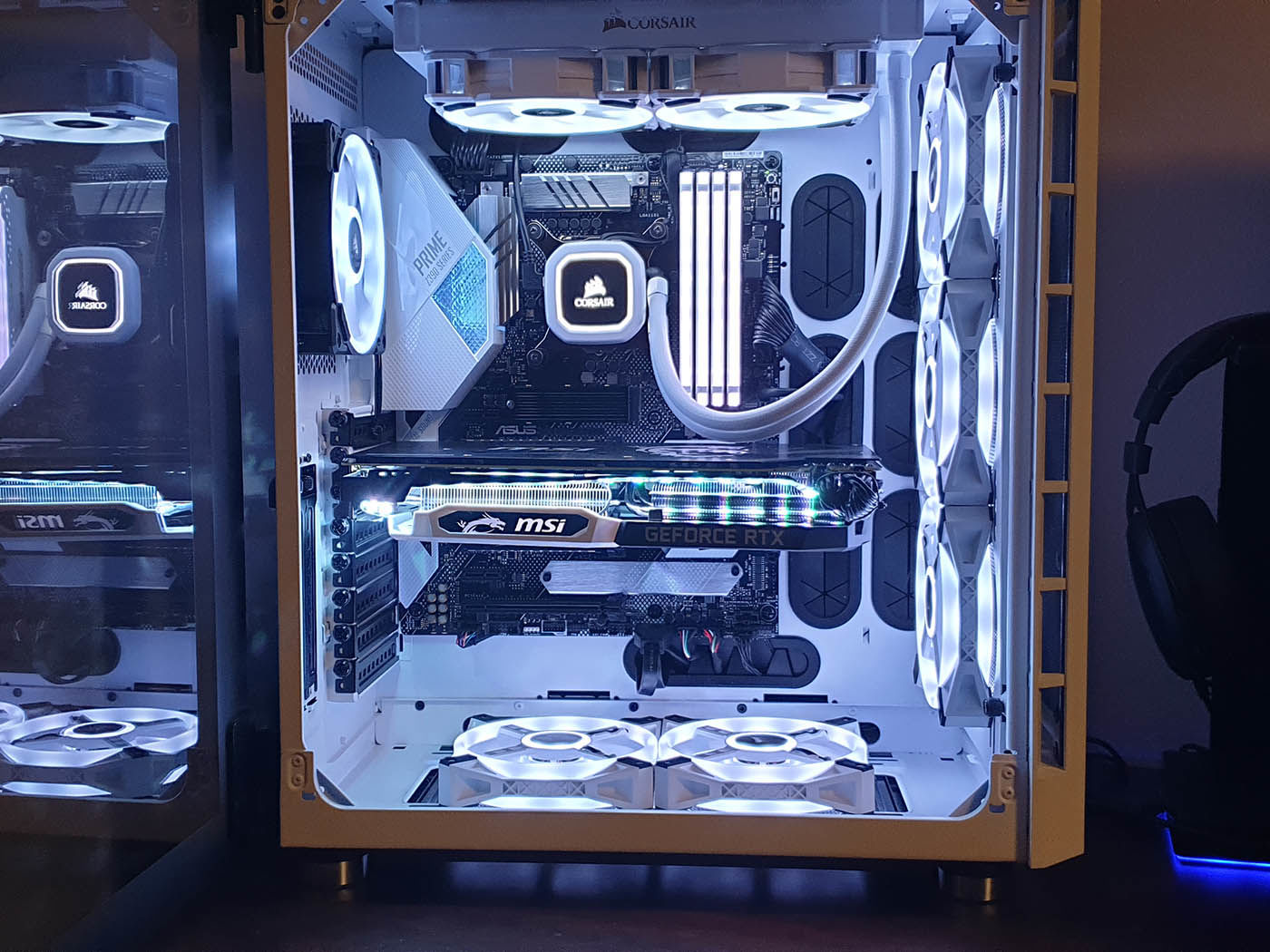 The Finished Build Black And White RGB Gaming PC Build Page 6 The Finished Build Black And White RGB Gaming PC Build Page 6