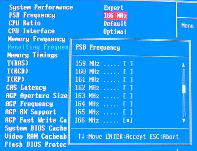 Motherboard Setup and Overclocking - Chaintech 7NJS Ultra ZENITH Review ...