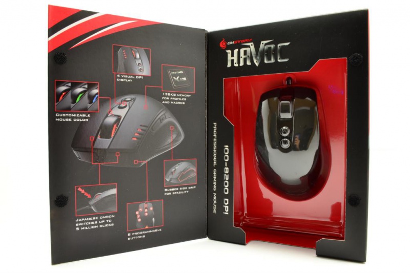 CM Storm Havoc: Packaging & Accessories - CM Storm Havoc Gaming Mouse ...