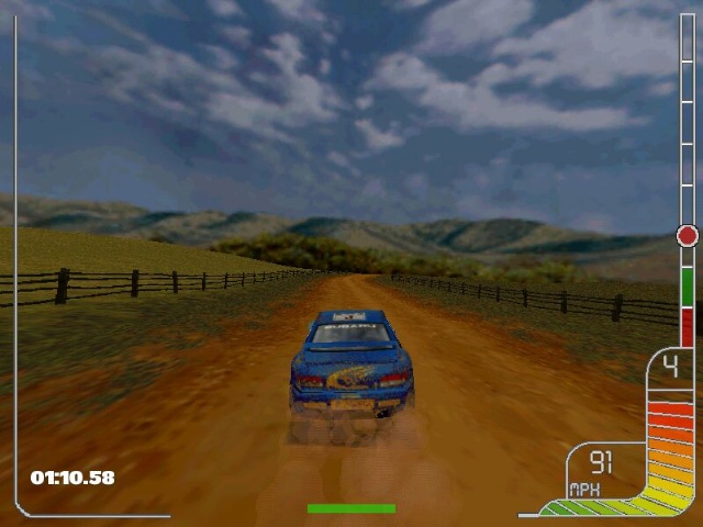 Colin McRae Rally Review - Introduction & Interface