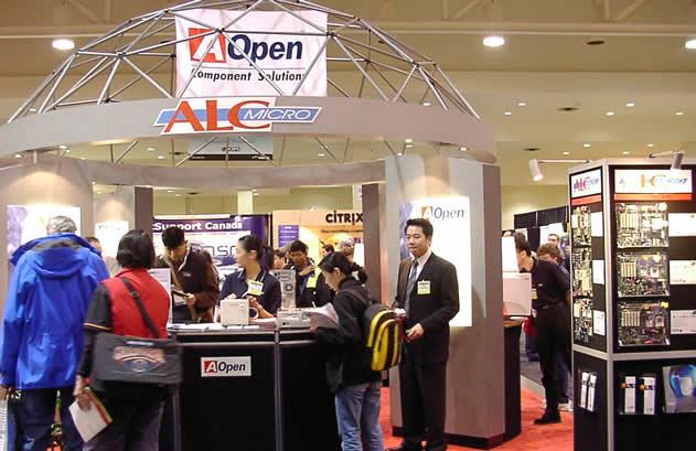 COMDEX Canada West 2001Report - 3Com, AOpen, and Orange Micro