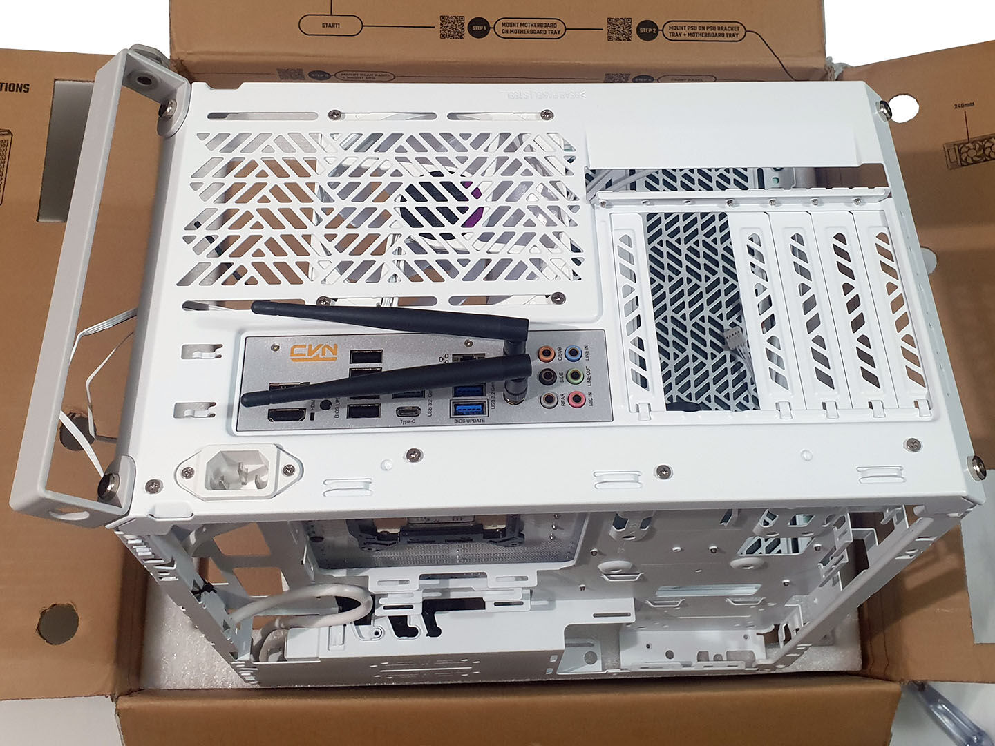 Cooler Master QUBE 500 Flatpack Macaron Review - Cooler Master QUBE 500 ...