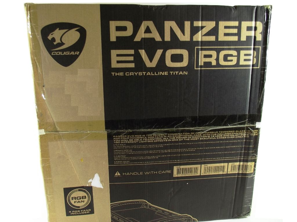 Cougar Panzer Evo RGB Full Tower Case Review - Introduction / Packaging ...