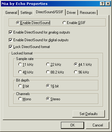 More Details & Conclusions - Echo Audio MIA Soundcard Review - Page 4