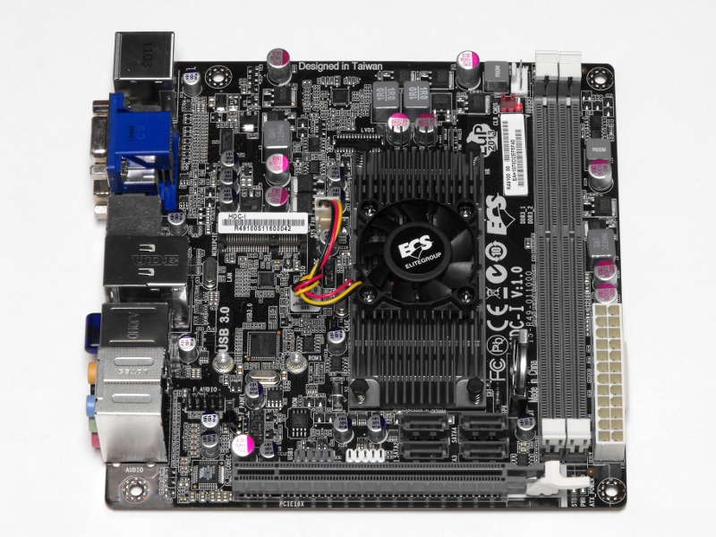 Closer Look: The motherboard - ECS HDC-I Motherboard Review - Page 2