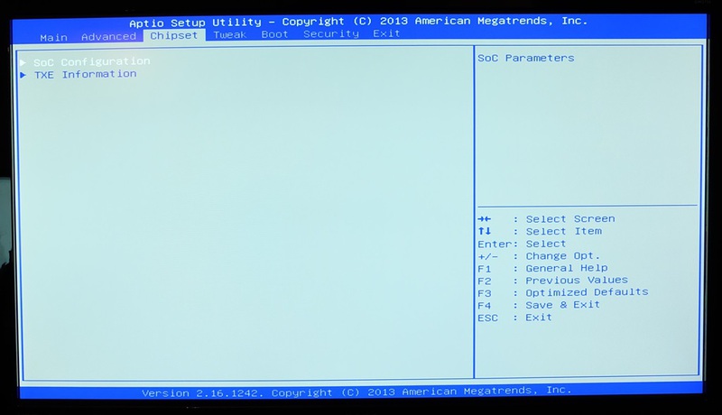 ECS LIVA Mini PC Kit: BIOS - ECS LIVA Mini PC Kit Review - Page 5