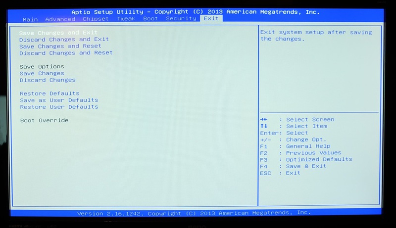 ECS LIVA Mini PC Kit: BIOS - ECS LIVA Mini PC Kit Review - Page 5