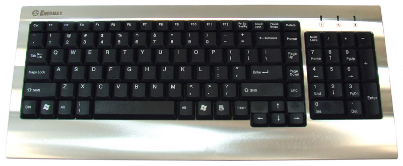 Package and Impressions - Enermax Crystal Keyboard - Page 2