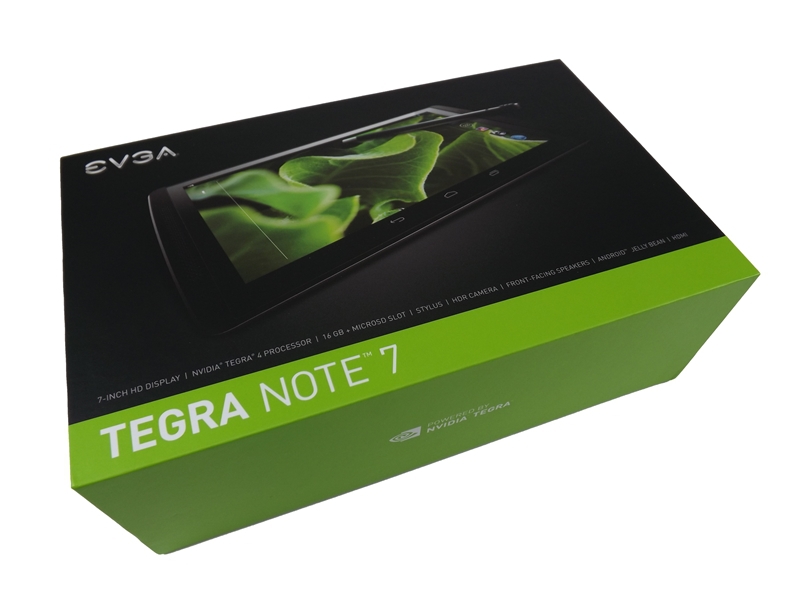 Packaging & Accessories - EVGA Tegra NOTE 7 & ASUS Transformer Pad ...