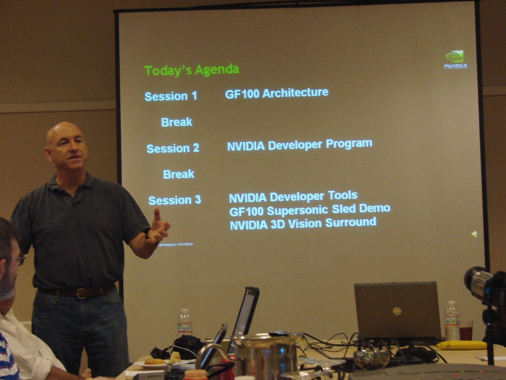 Sneak-peek at Nvidia's Fermi - Geometry and 3D, in Vegas