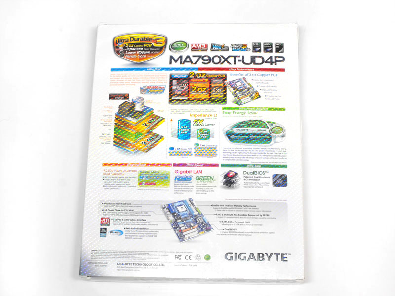 The Board - Gigabyte MA790XT-UD4P Motherboard Review - Page 2