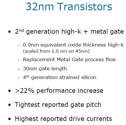 32nm Nehalem - Intel briefing: 32nm, Westmere and more - Page 2