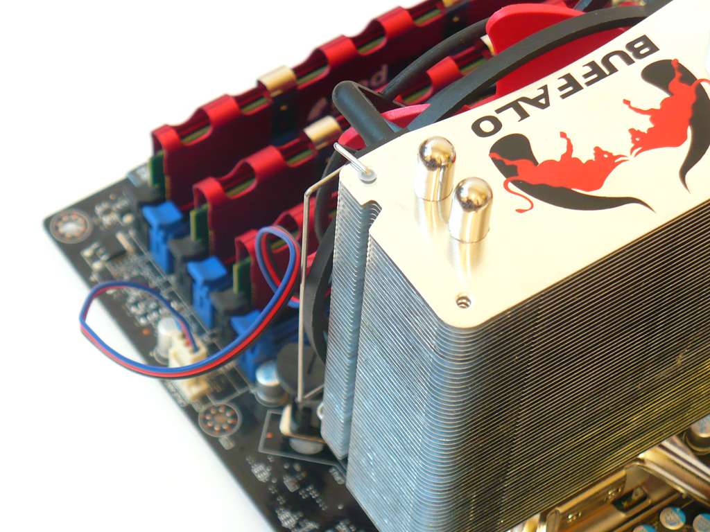 Closer Look: Evercool Buffalo Installation - Intel Core i7 CPU Cooler Roundup - Page 6