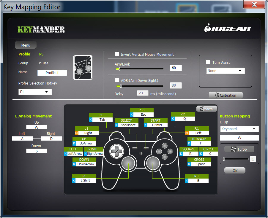 Software - IOGEAR KeyMander Controller Emulator Review - Page 3